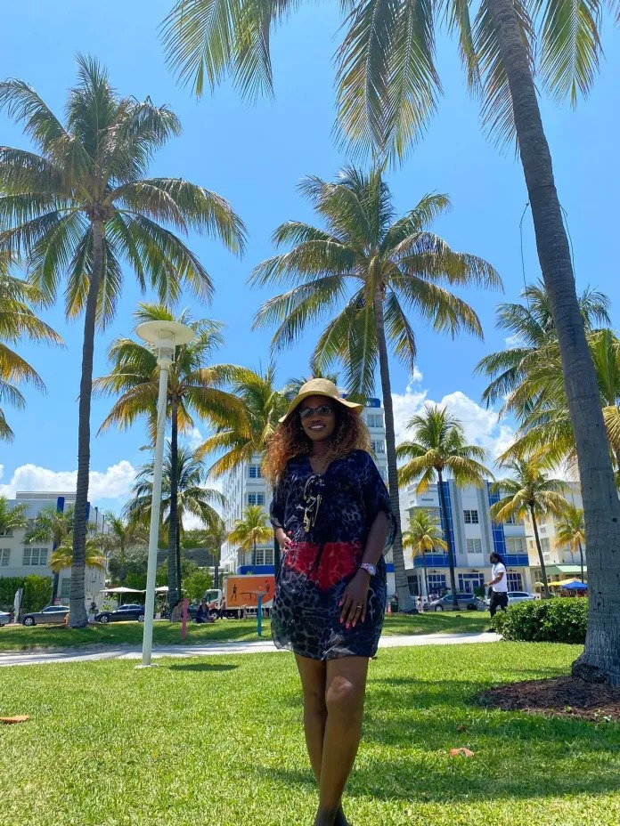 Linda Okello: Curvy 'Tight Skirt' Ex-police Officer Vacations in Miami (Photos) - Gotta News