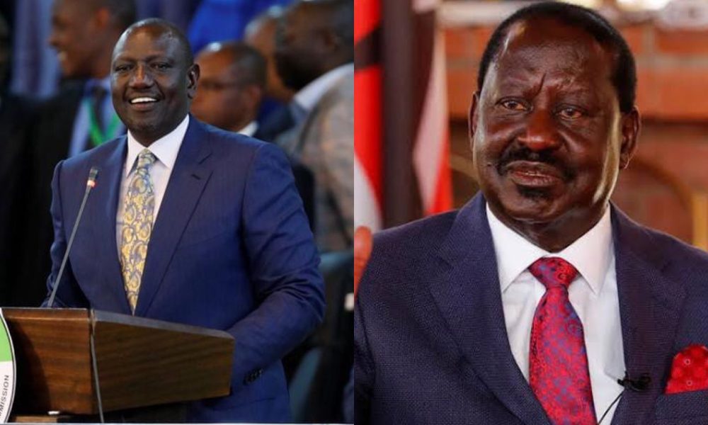 Raila Speaks on Phone Call with Ruto Before Chebukati's Announcement ...