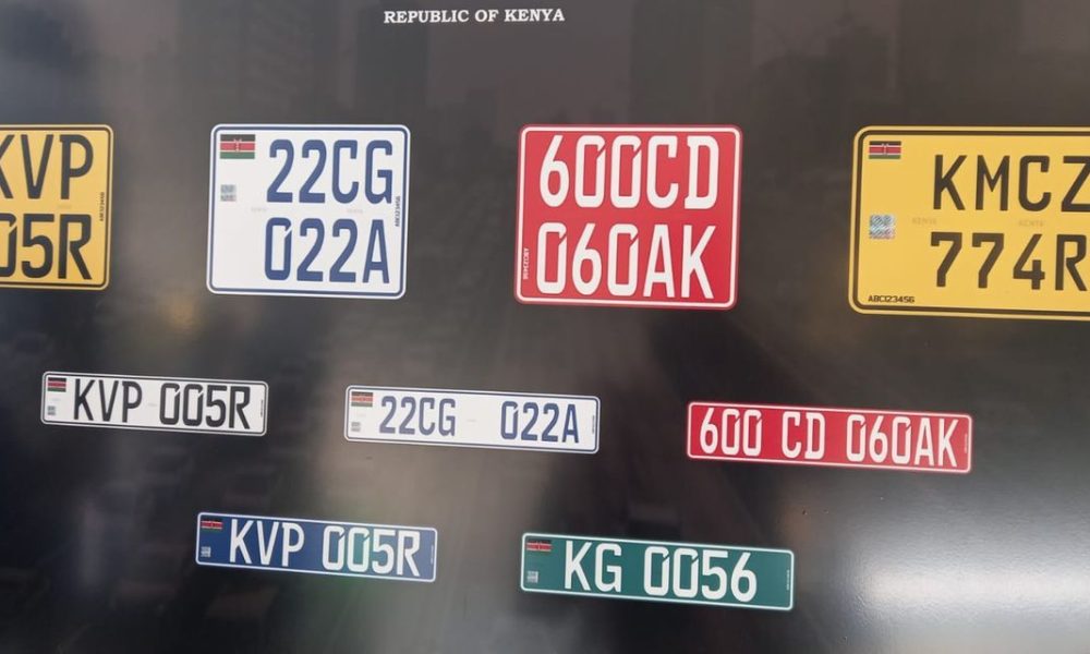 Kenyans to Pay KSh 3K to Replace old Motorvehicle Number Plates - Gotta ...